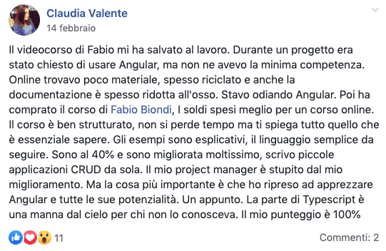 Video Corso Angular Fundamentals in Italiano | Fabio Biondi